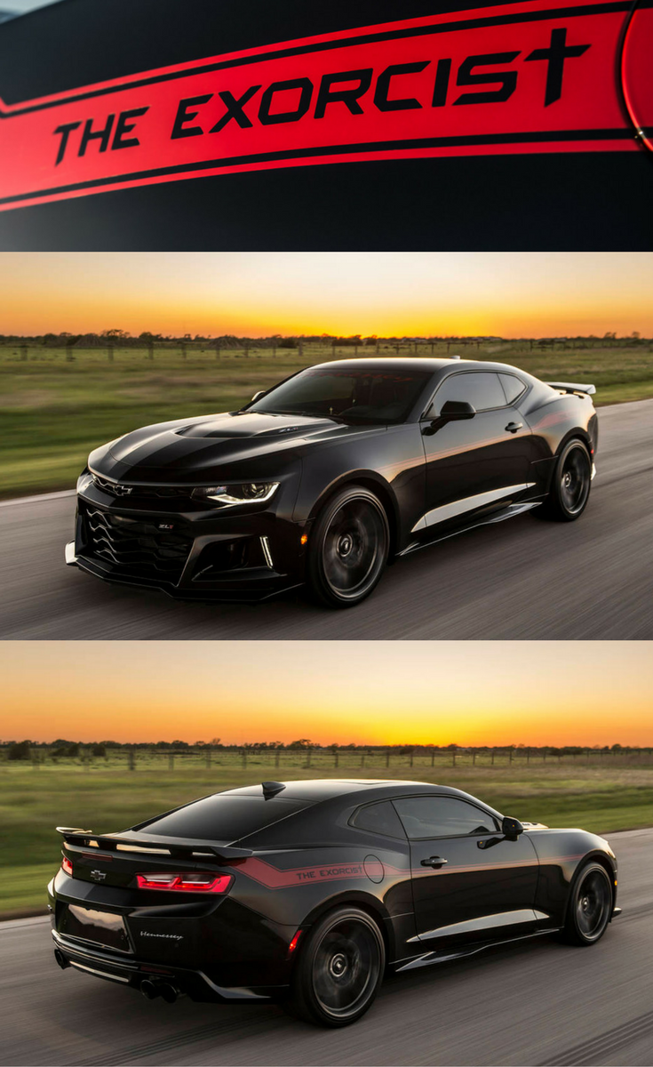 The Exorcist - Chevy Camaro ZL1 designed to chase Demons - Details of cars