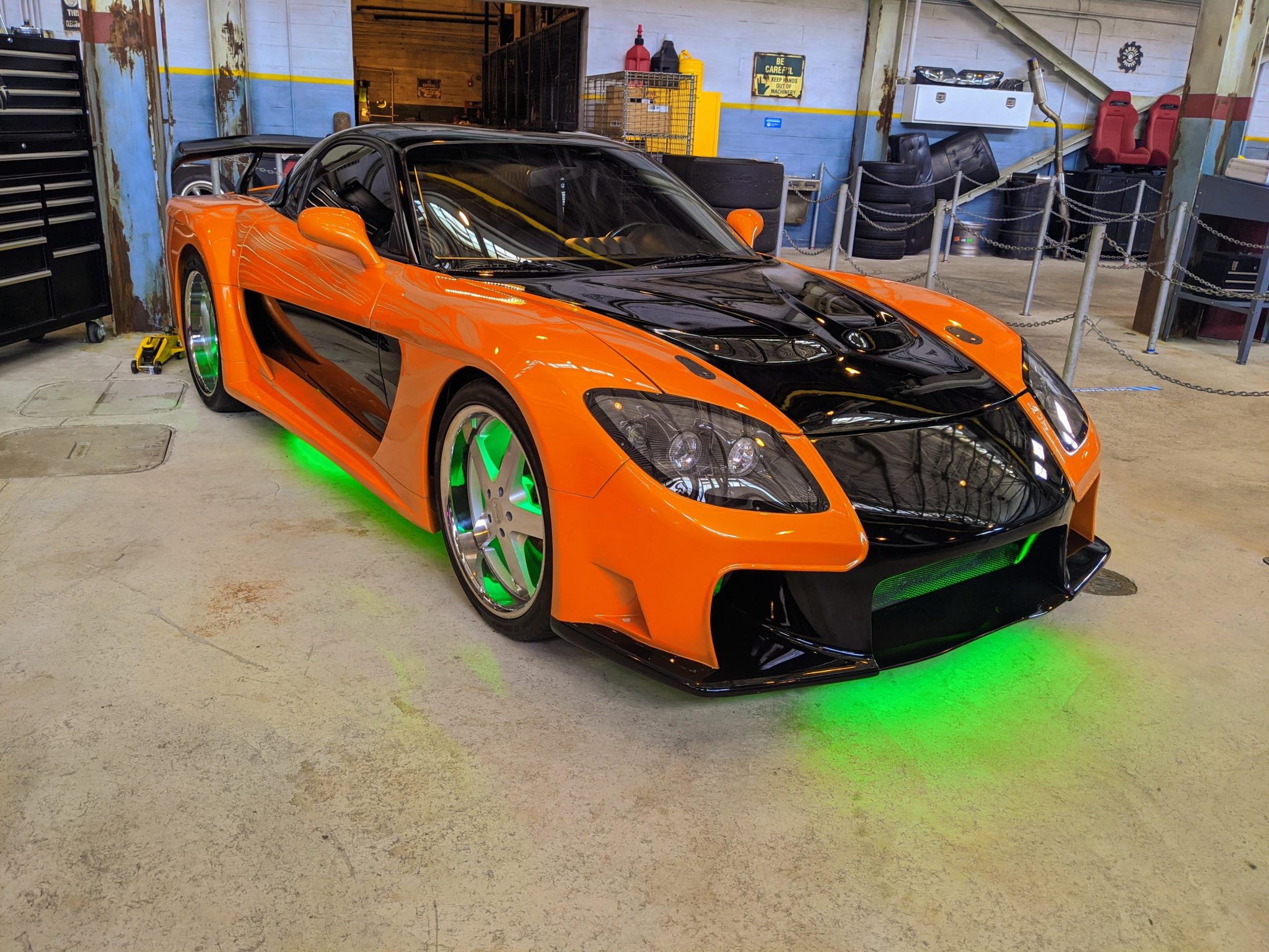 Veilside RX7. - Details of cars